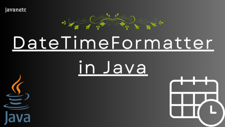 Mastering Datetimeformatter In Java A Comprehensive Guide 2208 Javanetc 2381